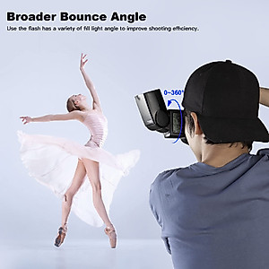 Godox TT600 GN60 2.4G 1/8000s Camera Flash Speedlite, 230 Full Power Flashes, 0.1-2.6s Recycle Time, Compatible for Canon, Nikon, Pentax, Olympus and Other DSLR Cameras with Standard Hotshoe & Filte