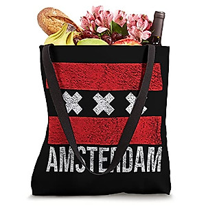FLAG OF AMSTERDAM NETHERLANDS HOLLAND Tote Bag
