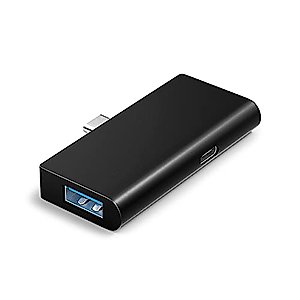 Mini USB C Hub, 3-in-1 Multi-Port Hub, Type C Adapter Docking Station with PD Charging, Suitable for iPad Pro, MacBook Air, Galaxy Note 10, S9, S10, S20, S21 Ultra, MacBook and Other USB C Laptops