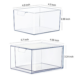 2 Layers Coffee Pod Organizer Drawer for Coffee Packet Accessories, K Cup Holder and Coffee Creamer Storage