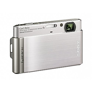 Sony Cyber-shot DSC-T90 12.1 MP Digital Camera with 4x Optical Zoom and Super Steady Shot Image Stabilization (Silver)