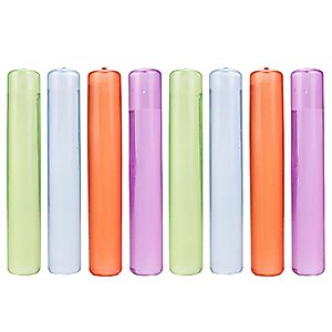 SHENGQIPC Water Bottle Ice Stick, Reusable Ice Sticks for Water Bottles, Ice Pack for Bottles, Pack of 8, Colorful