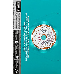 The Original Donut Shop Coffee,medium roast pods Coconut Mocha, 4.1 Ounce, 12 Count