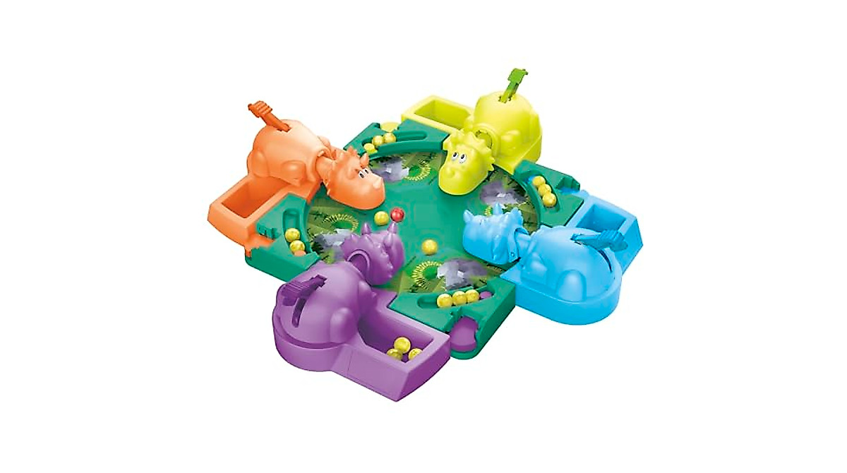 Hungry Hungry Hippos Dino Edition - Fun Board Game