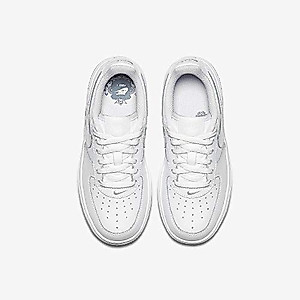 Nike Preschool Force 1 (PS) 314193 117 White on White - Size 12C