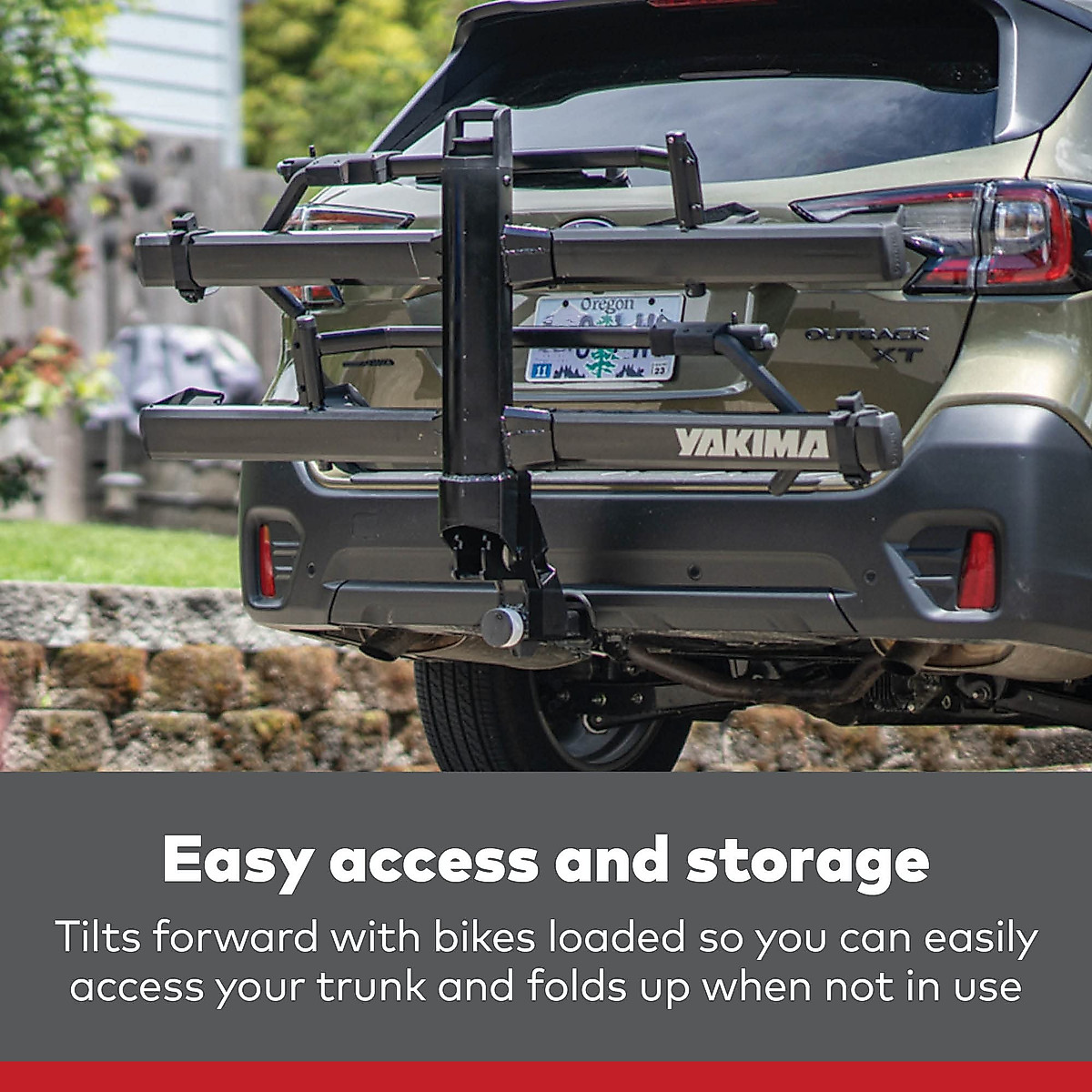 Yakima StageTwo Hitch Bike Rack for Car
