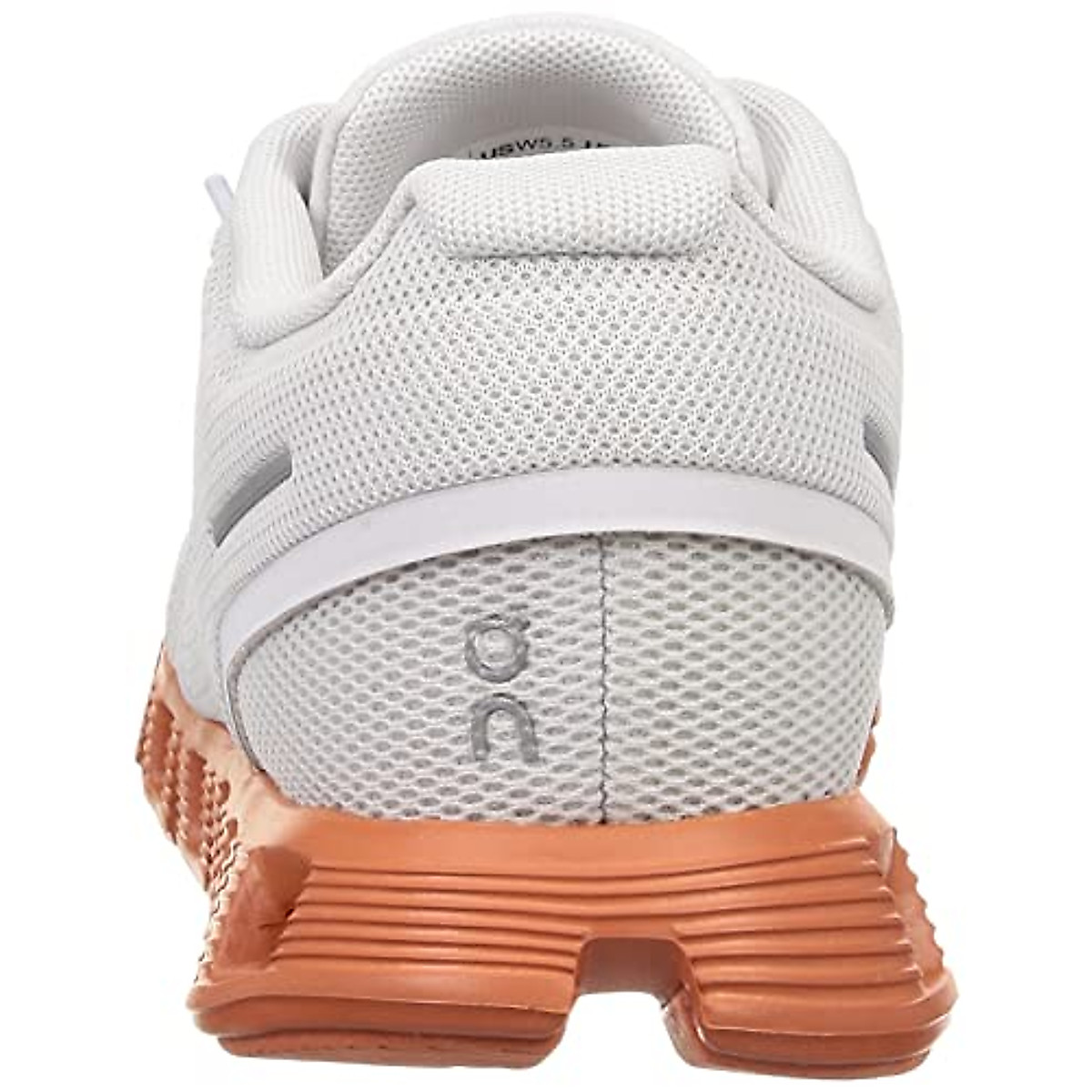 On Cloud 5 Womens (Frost/Canyon, us_Footwear_Size_System, Adult, Women, Numeric, Medium, Numeric_6_Point_5)