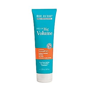 Marc Anthony Thickening Hair Shampoo, Dream Big Volume - Volumizing & Root Lifting with Microfiber Bonding Technology - Lightweight Formula Cleanses, Plumps & Thickens - Paraben & Sulfate Free