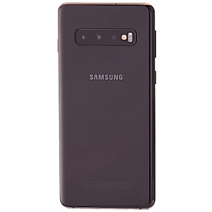 SAM Galaxy S10 Smartphone SM G973F, 4G, International Version (No US Warranty), 128GB 8GB RAM, Prism Black - Unlocked