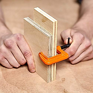 Pony Jorgensen 2610 1-Inch C-Clamp, Orange