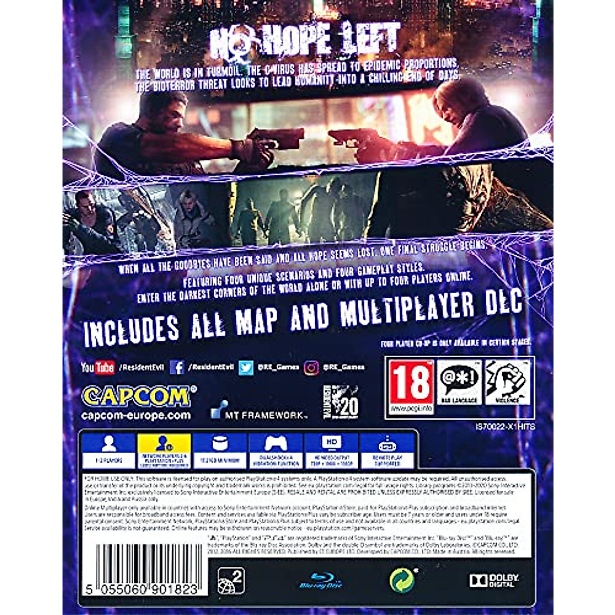 Resident Evil 6 HD PS4 (PS4)