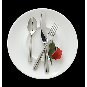 Fortessa Lucca Flatware Set, 20-Piece, Polished Stainless