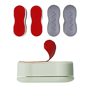 DOITOOL 12 Pieces Replacement Toilet Seat Bumpers for Bidet with Strong Adhesive Universal Toilet Seat Buffer (White)