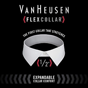 Van Heusen men's Big Fit Flex Collar Stretch Solid (Big and Tall) Dress Shirt, Blue Frost, 18.5 Neck 34 -35 Sleeve XX-Large US