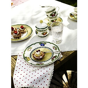 Villeroy & Boch French Garden Fleurence Salad Plate, 21 cm, White/Multicolored