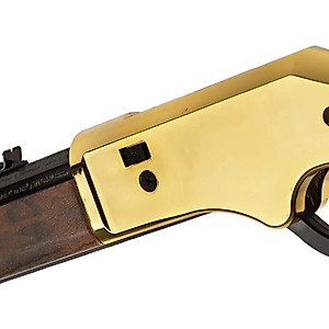 Barra Air Guns 1866 Cowboy Rifle .177 Caliber BB Gun Kit for Kids and Youth - Lever Action Pump (Gold Junior Bundle)