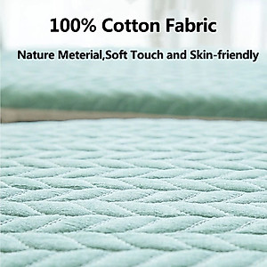 Chair Cushions for Dining Chairs 6 Pack with Ties, Chair Pads for Dining Chairs Set Of 6 U Shaped, Washable Seat Cushions for Kitchen Chairs, Detachable Breathable 100% Cotton Fabric Cover Blue