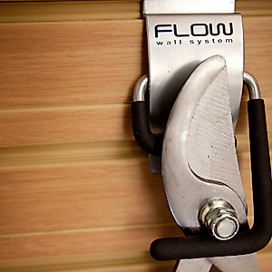 Flow Wall FSH-039-4 S-Hook Model for Garage Organization Systems, 4-Pack