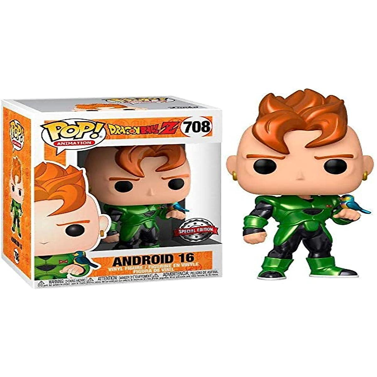 Funko Pop! Animation Dragon Ball Z Android 16 Metallic