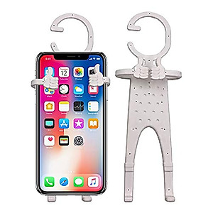 UnderReef Flexible Cell Phone Holder Hands-Free Universal Car Mount,GPS Navigation Battery Charging Desktop Stand (4 Pack A)