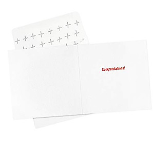 Hallmark Studio Ink Baby Congratulations Card (Made a Human)