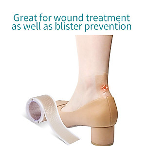 Dimora Silicone Medical Tape - Hypoallergenic First Aid Tapes with Easy Tear Design, Pain-Free Removal Surgical Tapes for Sensitive Skin, No Residue(1.6in x 59 in),1 Roll