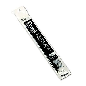 Pentel Products - Pentel - Refill for R.S.V.P. Ballpoint, Fine, 2 Pack, Black Ink - Sold As 1 Pack - Quick-Drying. - Smooth Ink. - Consistent Lines. - Long Lasting. - Reliable Ink delivery.