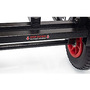 Gator Frameworks Folding Multi-Utility Cart with 30-52” Extension & 500 lbs. Load Capacity (GFW-UTL-CART52)