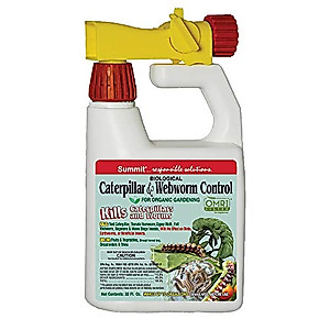 SUMMIT 021-6 Caterpillar and Webworm Control-Hose End For Insects, 1-, Quart, White