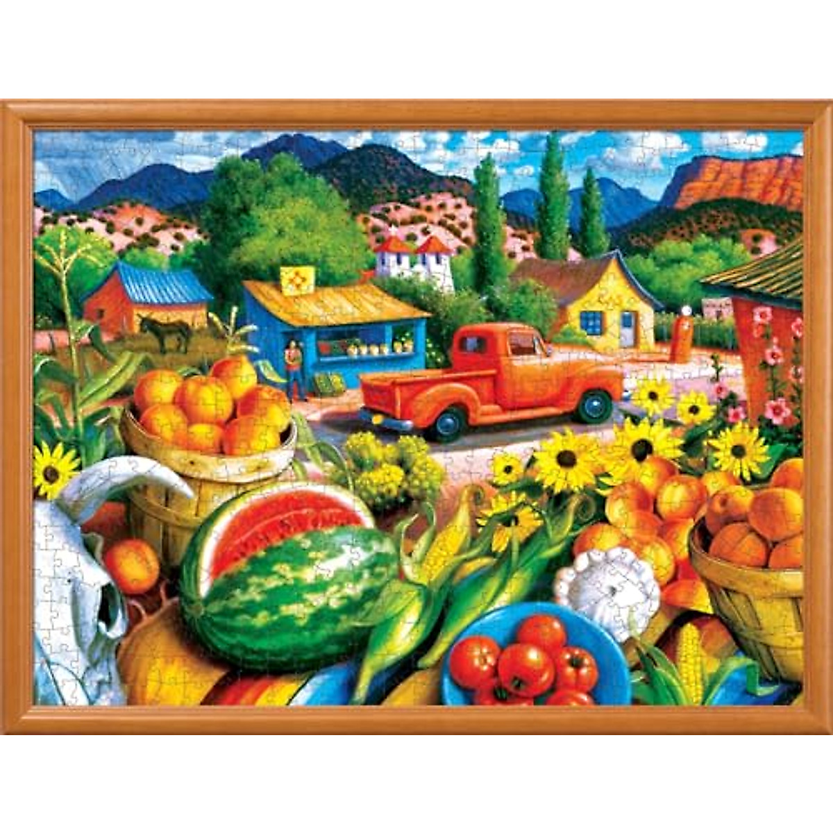 MasterPieces 550 Piece Jigsaw Puzzle for Adults, Family, Or Youth - Summer Fresh - 18"x24"