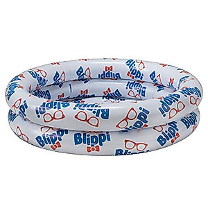 Blippi Ball Pit Mystery Adventure, Featuring Portable Indoor/Outdoor Inflatable Ball Pit, 35 Plastic Balls, 10 Surprise Balls with 10 Accessories - Educational Toys for Kids - Amazon Exclusive