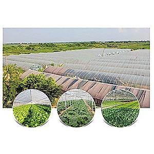 Agfabric Greenhouse Film 6x16ft 3.1Mil Plastic Covering Clear Polyethylene UV Resistant