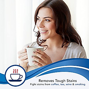 Plus White Xtra Whitening Toothpaste - Removes Tough Stains from Coffee, Smoking, Wine & More - Anti-Cavity, Plaque & Tartar Control (Cool Mint Gel, 3.5 oz, Pack of 3)