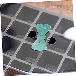 GANAZONO 4 Sets 24 Starting Planter Microgreens Tray Starter Tray Plant Starting Trays Growing Tray Garden Propagator Greenhouse Grow Trays Miniature Kits Germination Pot Vegetable