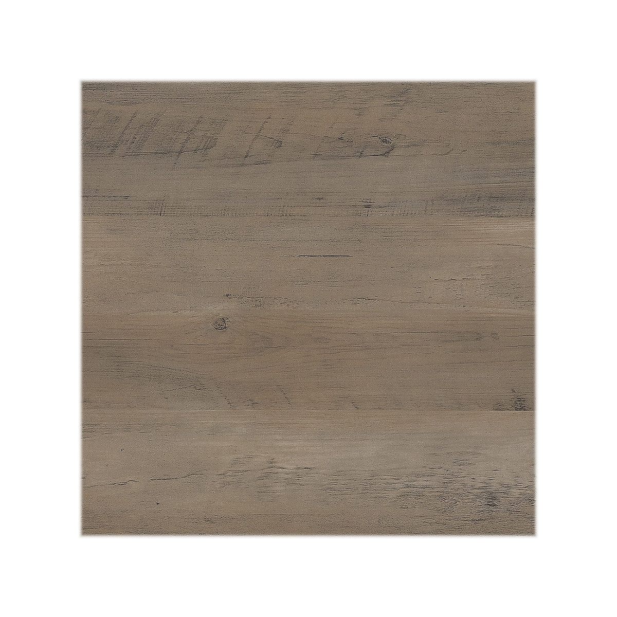 Bush Furniture Salinas Hutch, Desk Attachment with Shelf Storage for Home Office, 60W, Driftwood Gray