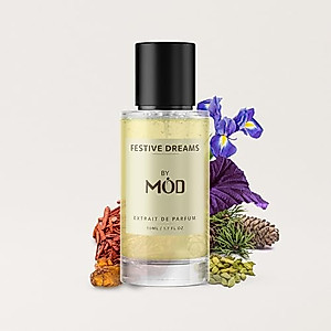 Festive Dreams Perfume For Women and Men - Inspired By SANTAL 33 Designer Perfume Dupe Long Lasting Woody Fragrance Extrait De Parfum 50ml