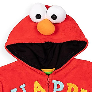 Sesame Street Elmo Toddler Boys Zip Up Hoodie 5T