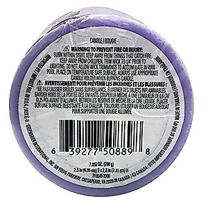 Luminessence Lavender Fields Scented Pillar Candle