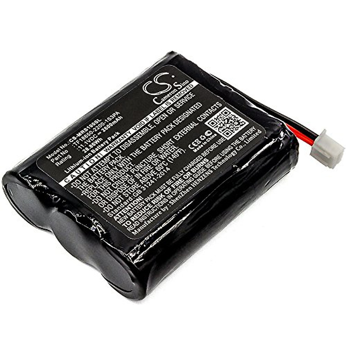 BORNMIO Replacement for Marshall Stockwell TF18650-2200-1S3PA Battery