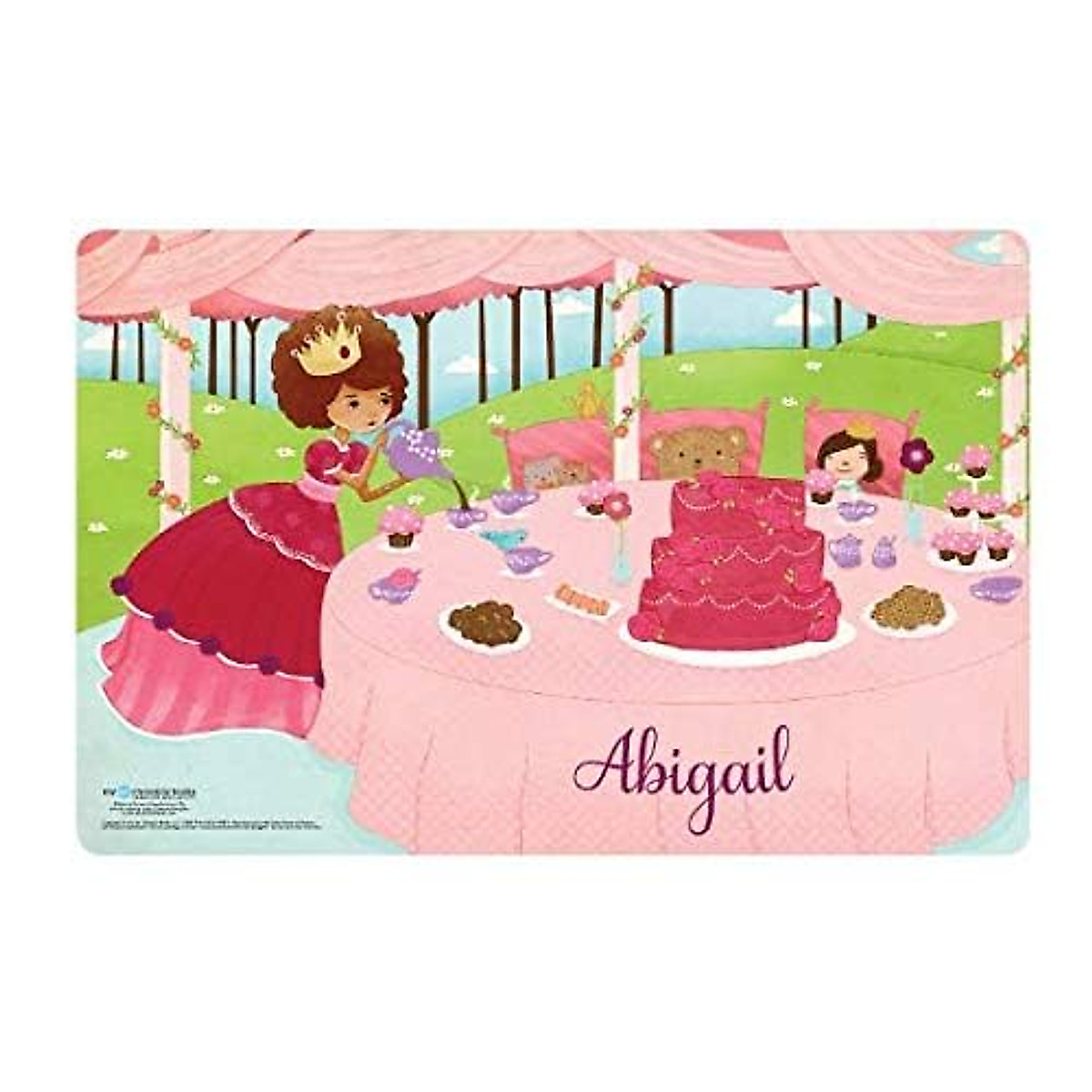 Personalized Placemat for Kids, Princess - I See Me!