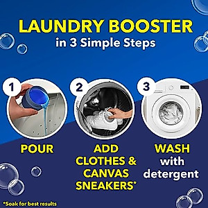 OxiClean White Revive Laundry Whitener and Stain Remover Liquid, 50 fl oz