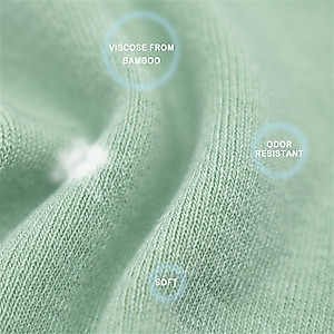 SERISIMPLE Women Viscose Bamboo Ankle Socks Low Cut Thin Sock Lightweight Pastal Color Soft Sock 5 Pairs(Assorted1, Medium)