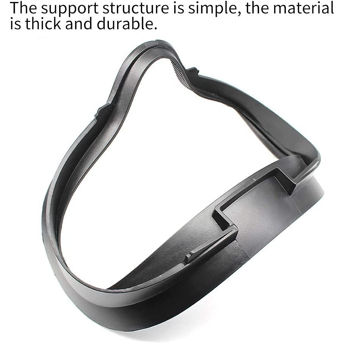 CALIDAKA VR Facial Interface Bracket & PU Leather Foam Face Pad Replacement Protective Lens Cover for Oculu s Quest 2 VR Headsets Sweat-Proof Comfortable