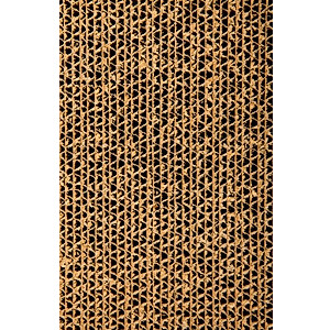 Scratch Lounge Cardboard Cat Scratcher & Lounger with Extra Floor Refill & Catnip - XL 13x22 for Large Cats - Heavy Duty Reversible Durable Bed Lasts 10x Longer Than Conventional Scratchers