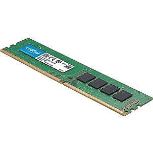 Crucial 8GB Single DDR4 2133 MT/s (PC4-17000) SR x8 Unbuffered DIMM 288-Pin Memory - CT8G4DFS8213