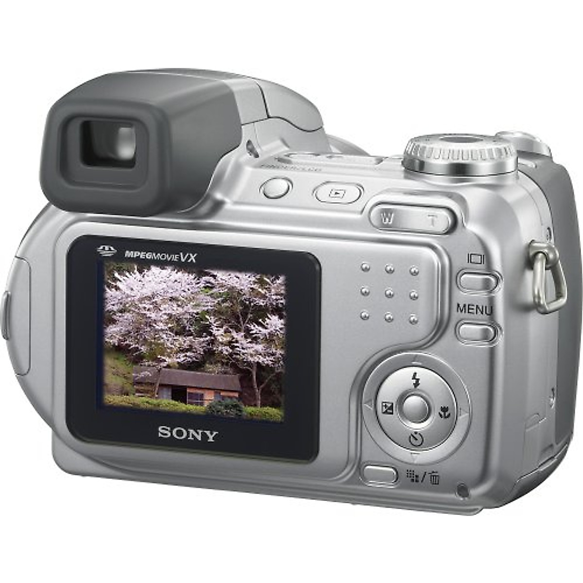 Sony Cybershot DSC-H2 6MP Digital Camera with 12x Optical Image Stabilization Zoom (OLD MODEL)