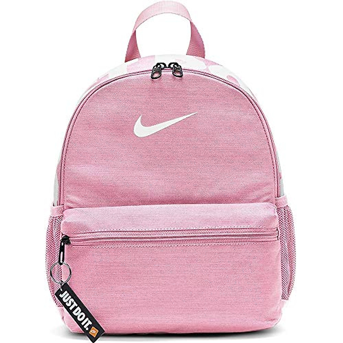 Nike BRSLA JDI Mini Backpack, Pink/Pink/White, One Size