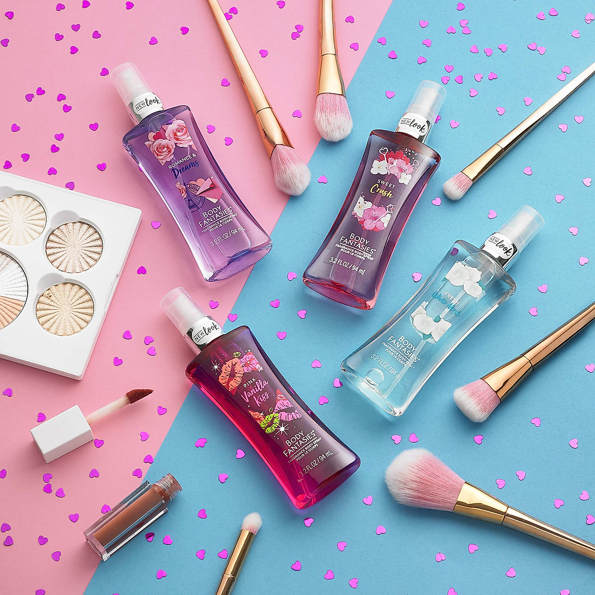 BODY FANTASIES SIGNATURE Fragrance Body Spray, Romance and Dreams, 8 Fluid Ounce (Pack of 2)