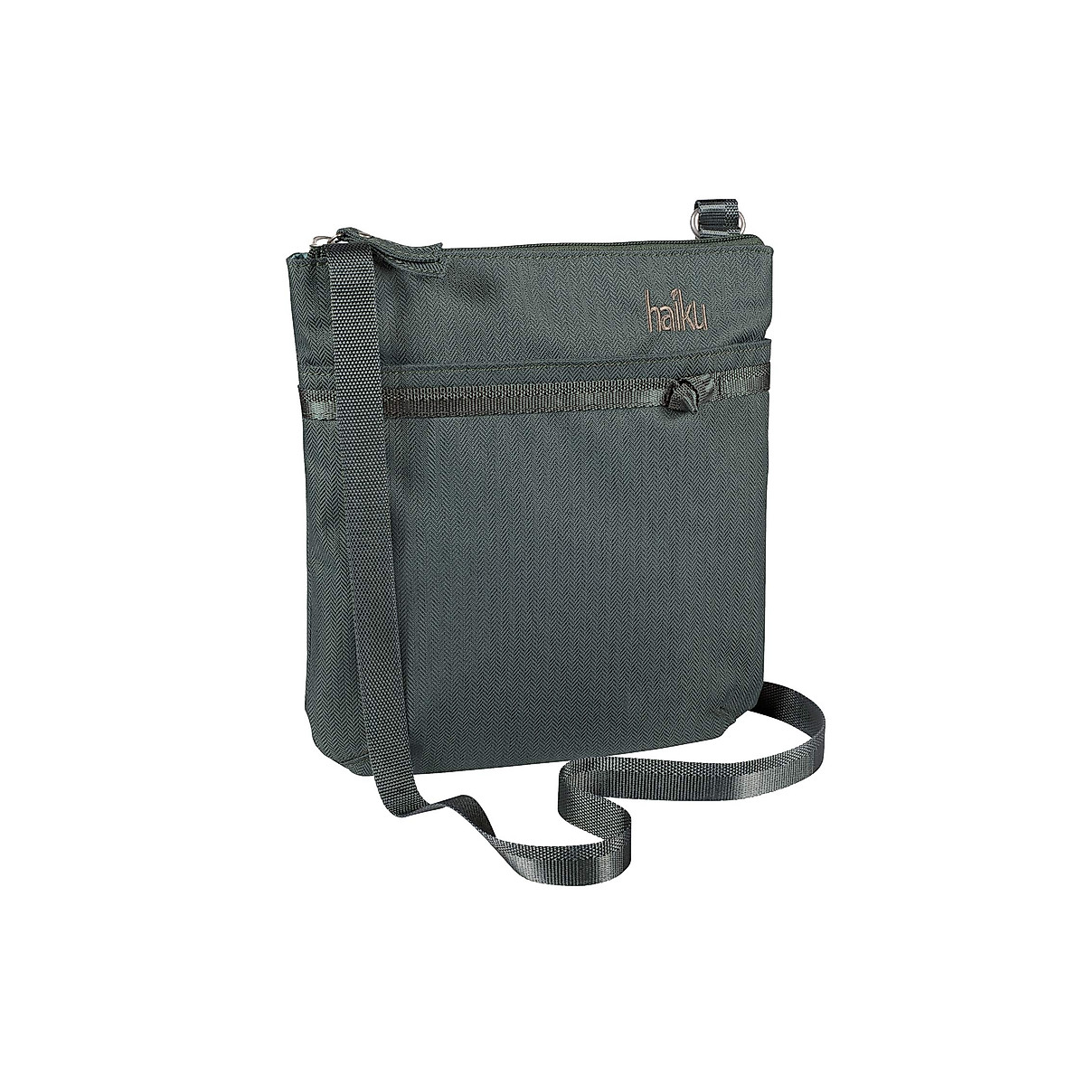 HAIKU Women's Small Revel Eco-Friendly RFID Blocking Crossbody Travel Bag, Balsam Green