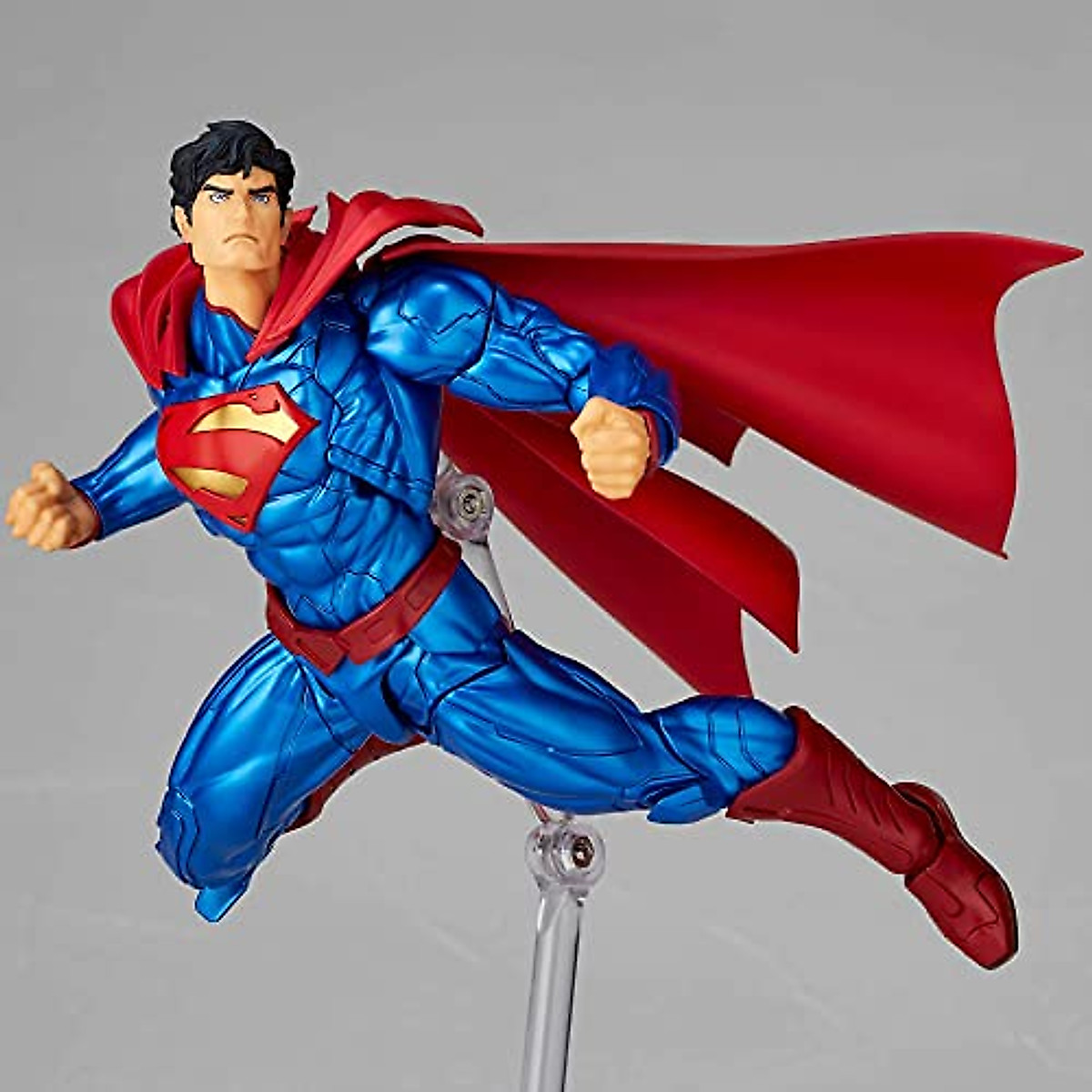 Kaiyodo Amazing Yamaguchi: Superman Action Figure, Multicolor